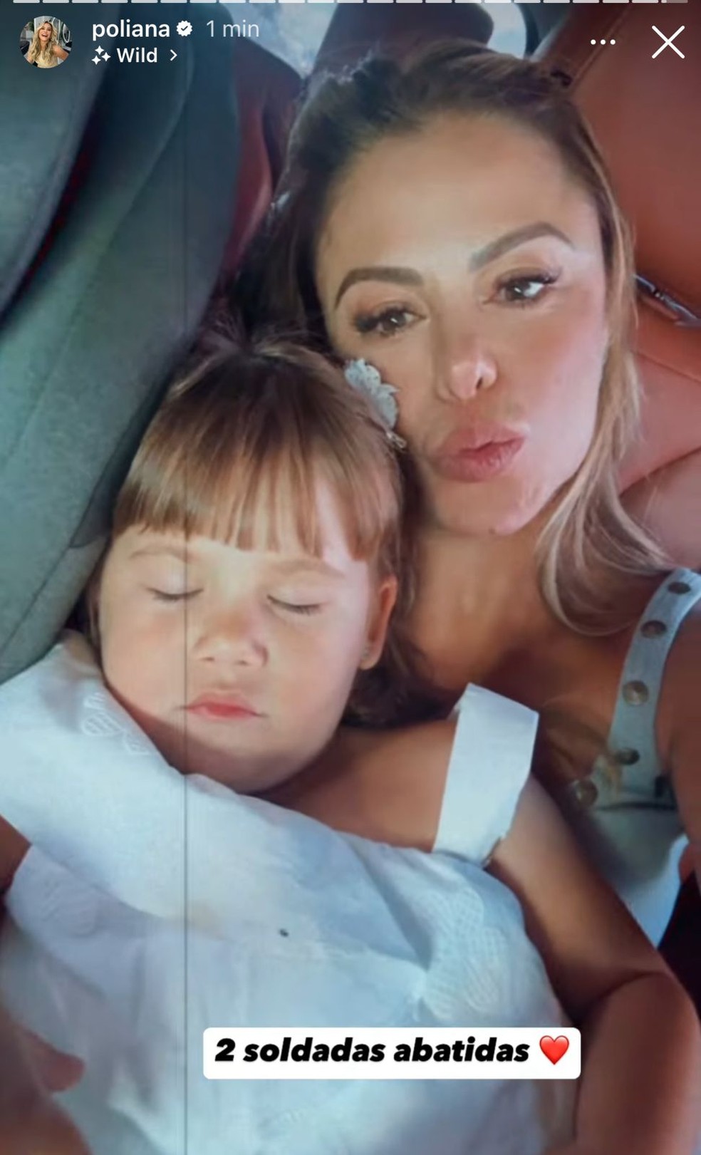 Poliana Rocha exibe momento fofo com Maria Alice