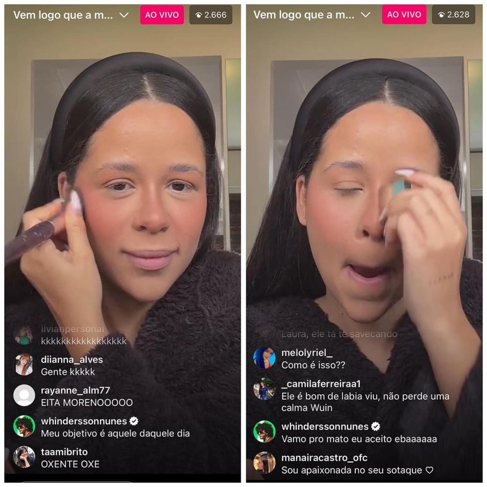 Whindersson Nunes interage com Laura Brito nas redes sociais e internautas especulam interesse ...