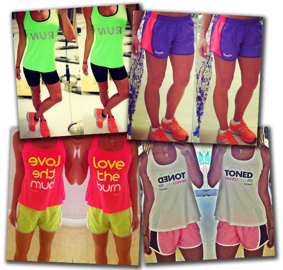 Carol Buffara e Tati Bonaparte, da Nag Nag, lançam marca fitness NG Sport