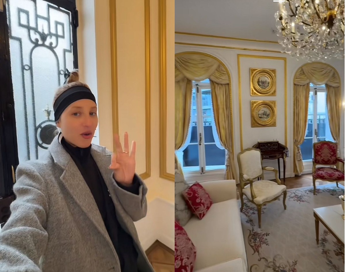 Influenciadora impressiona fãs ao mostrar mansão luxuosa em Paris: “Assustadoramente gigante”