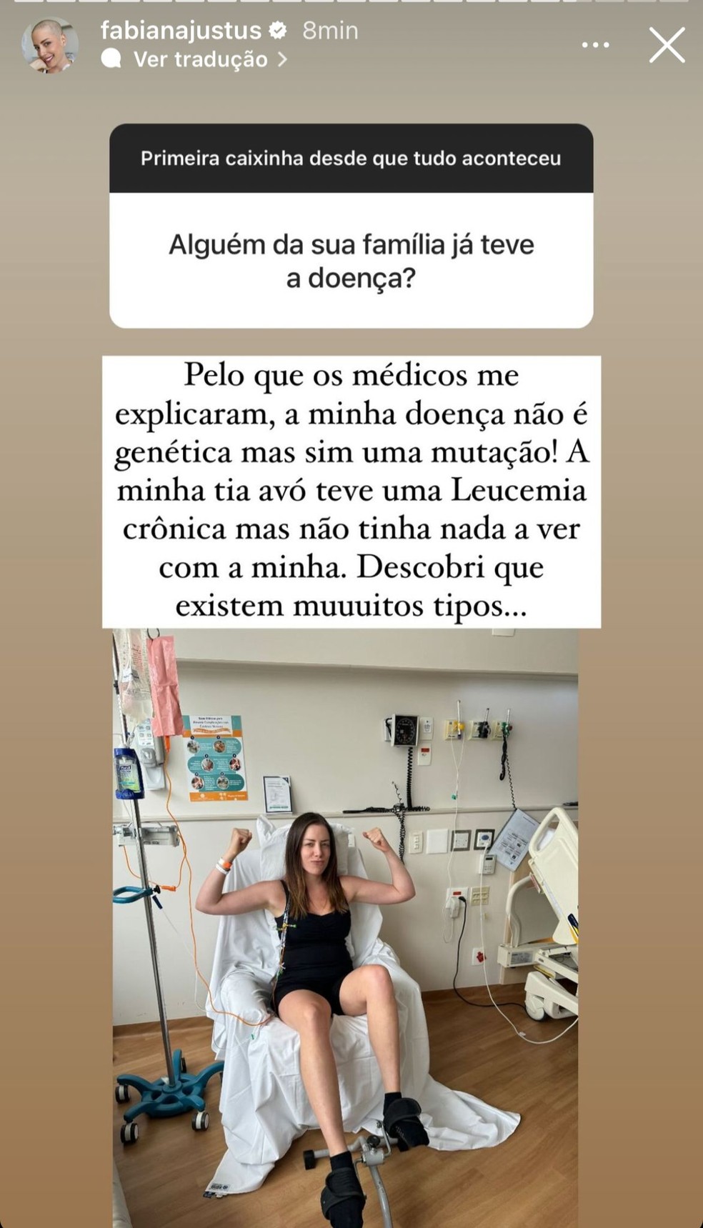 Fabiana Justus Relembra Reação Ao Receber Diagnóstico De Leucemia E