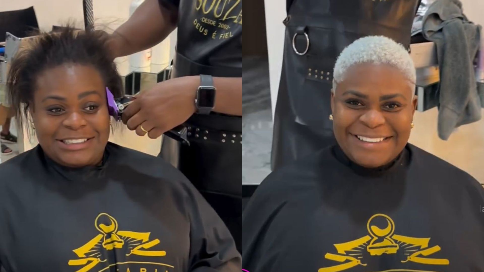 Jojo Todynho raspa o cabelo, platina os fios e radicaliza visual: 'Nevei'
