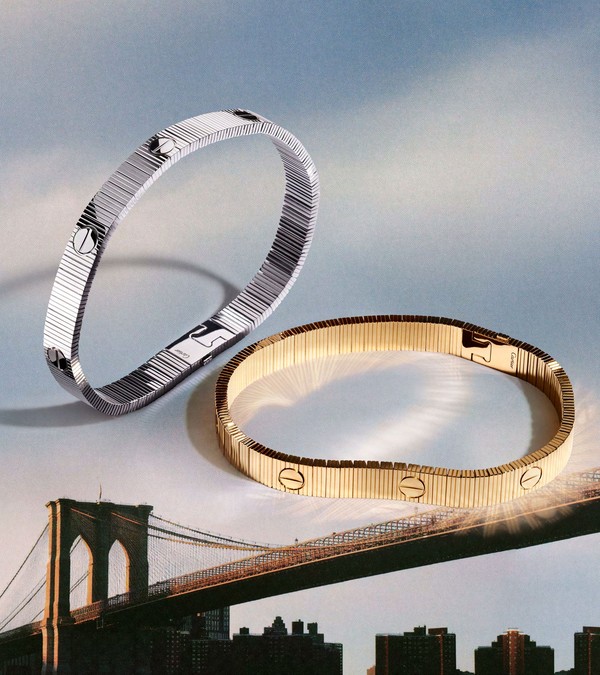 Cartier lança versão flexível do icônico bracelete Love
