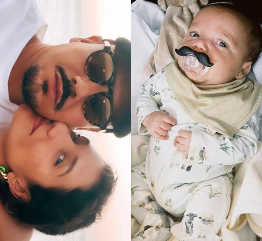 Gabriela Pugliesi fala sobre semelhança de Túlio Dek e do filho, Lion