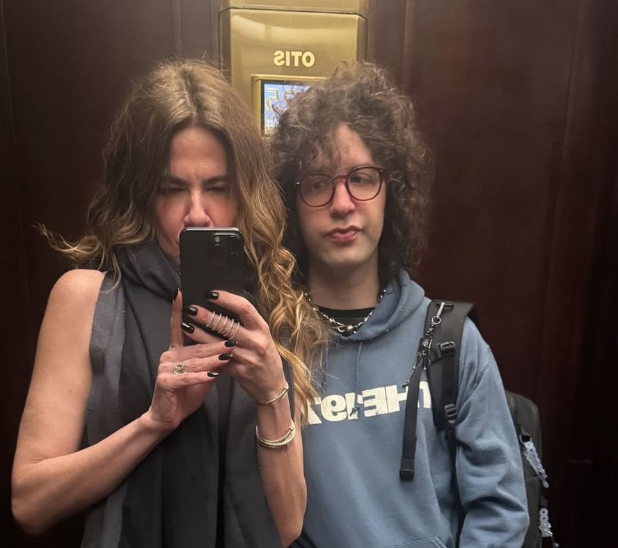 Luciana Gimenez se declara para o primogênito, Lucas Jagger